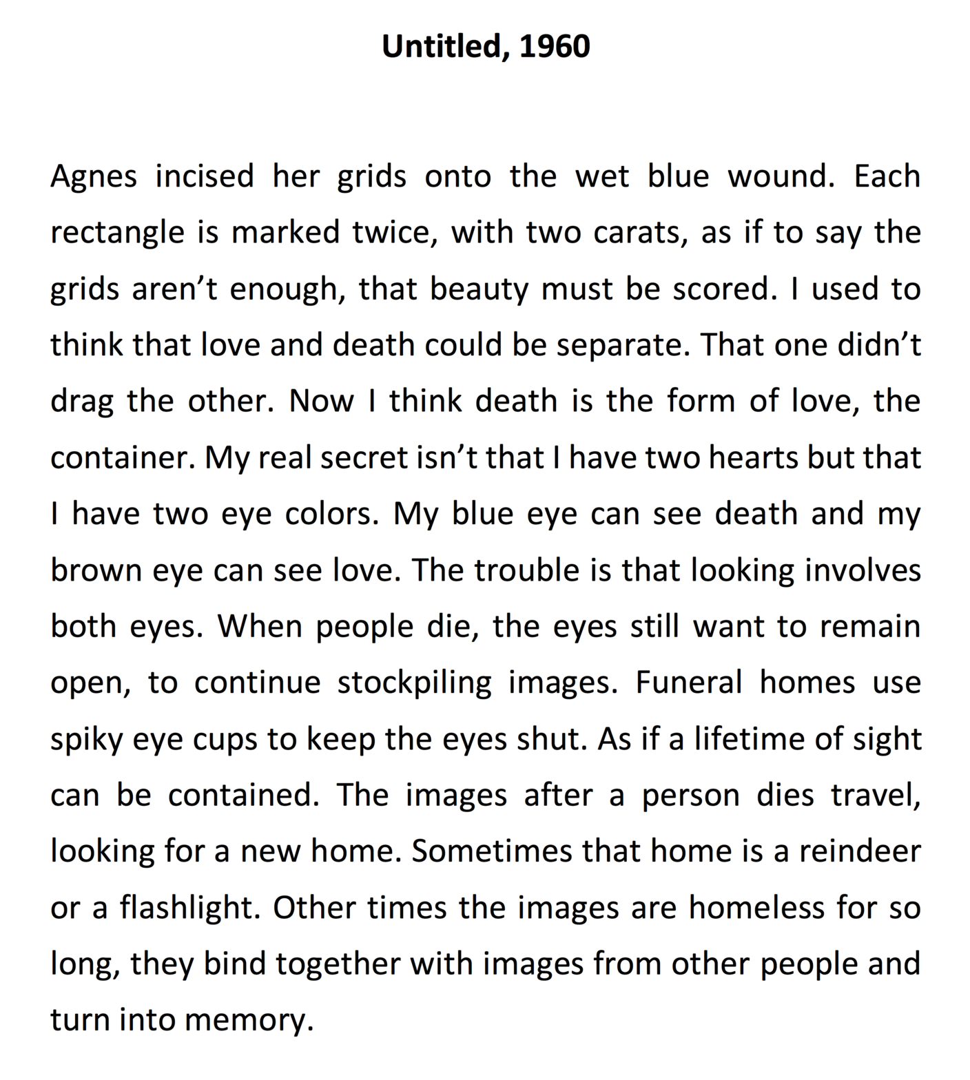 The Oxonian Review | Five Poems